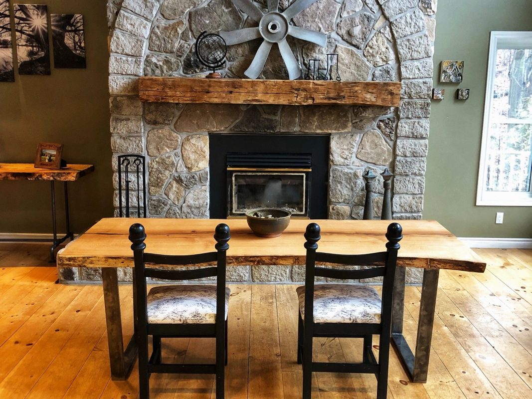 Dining Table With Two Chairs - Woodify Canada