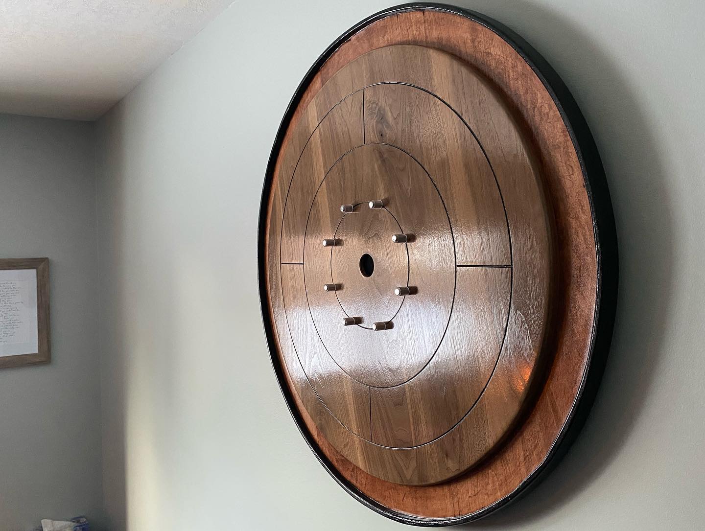 Custom Made Crokinole Gameboard - Woodify Canada