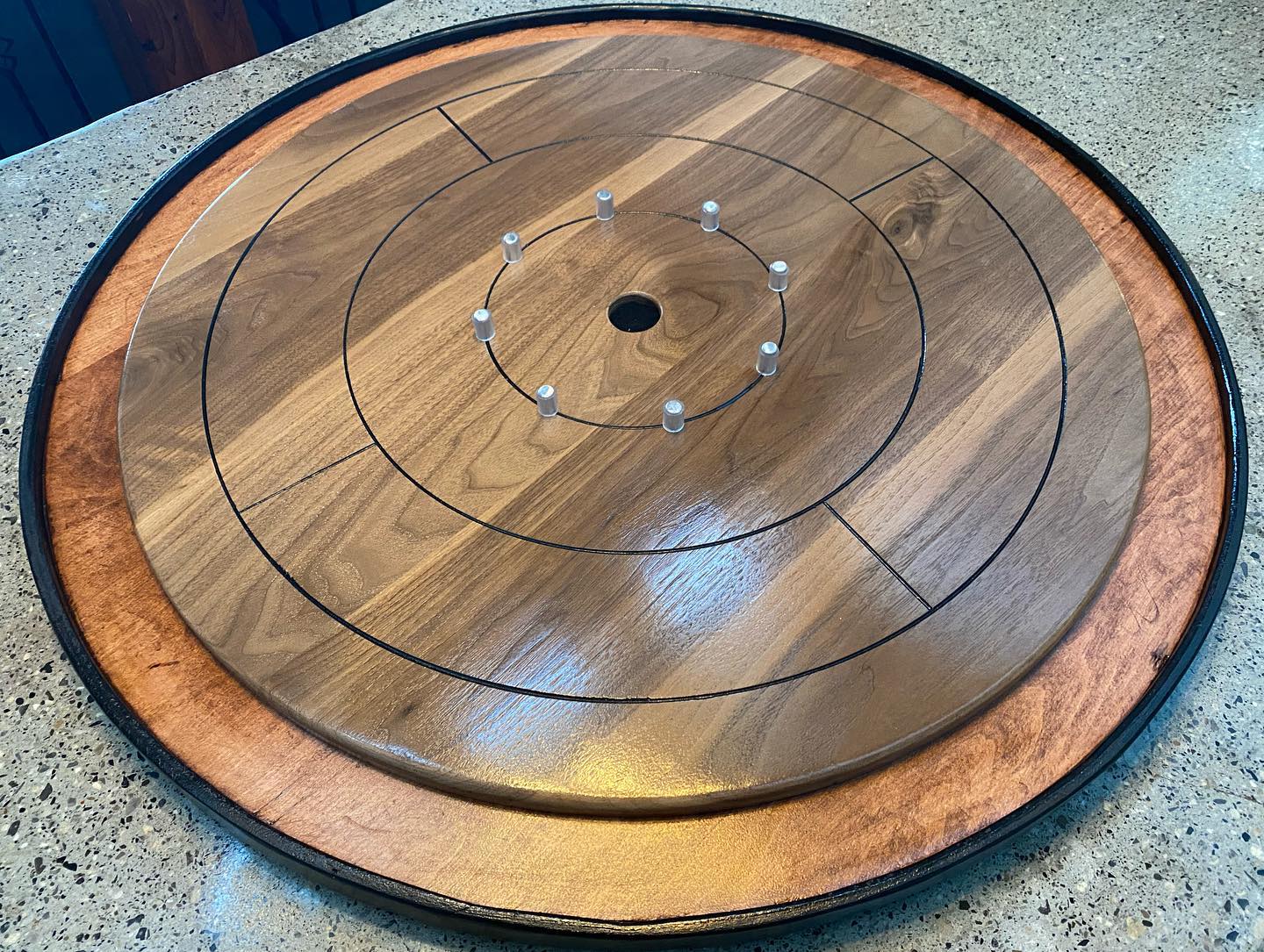 Custom Made Crokinole Gameboard - Woodify Canada