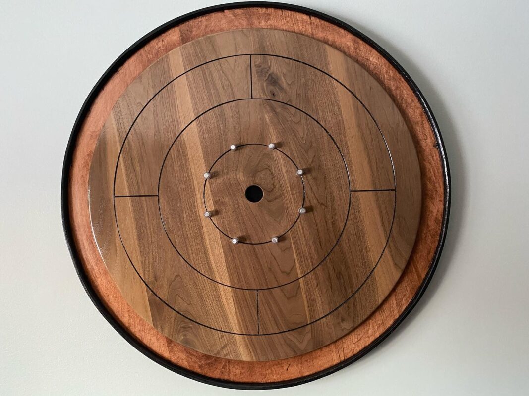 Custom Made Crokinole Gameboard - Woodify Canada