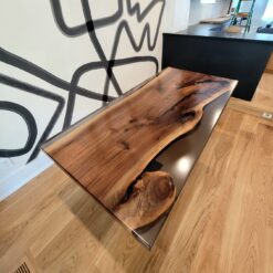 Custom Epoxy Office Desks - Woodify Canada