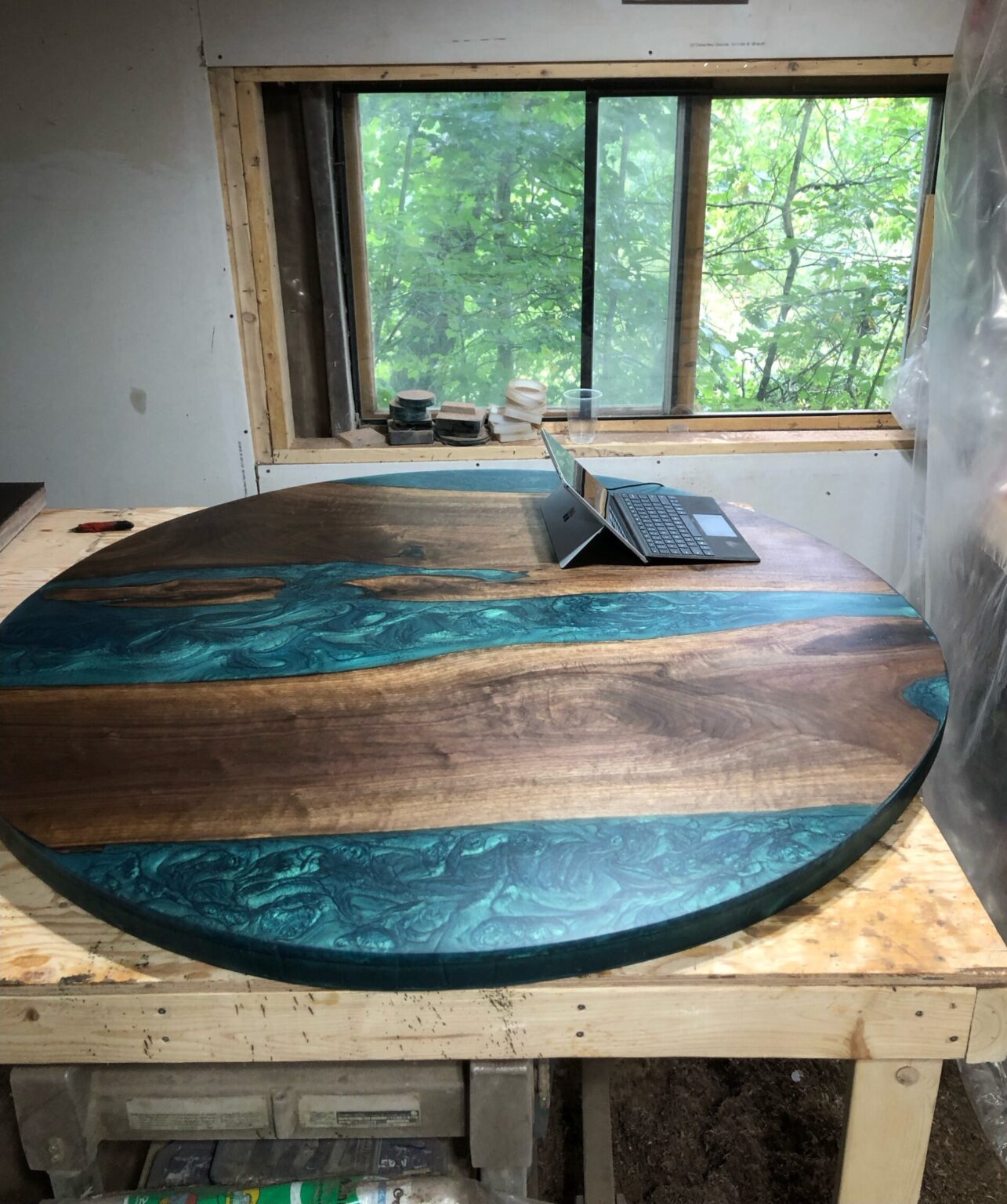 Live Edge Epoxy Resin Custom Tables - Woodify Tables